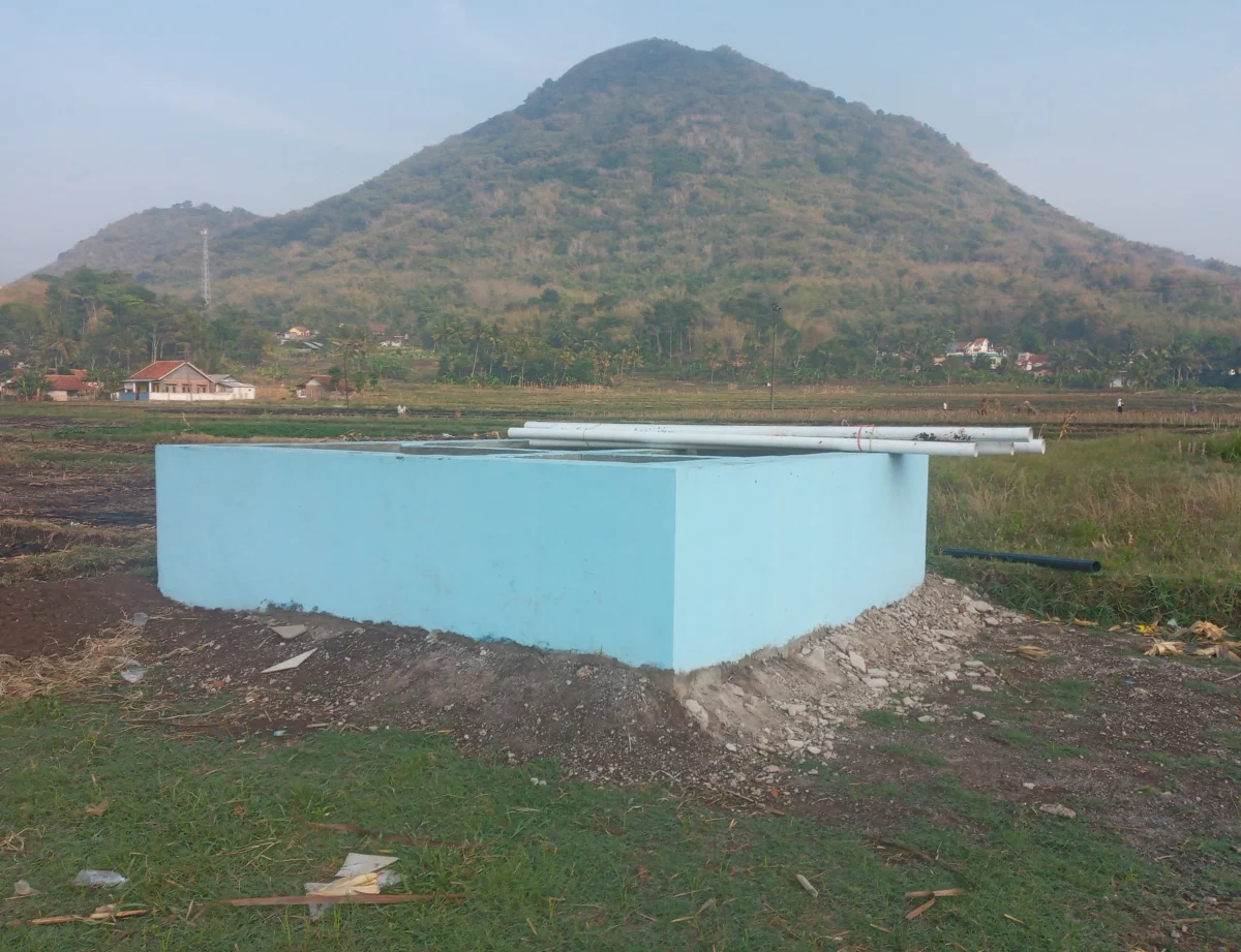 Bak Penampungan Air di Garut Ini Diharapkan Bisa Ubah Sawah Tadah Hujan ...