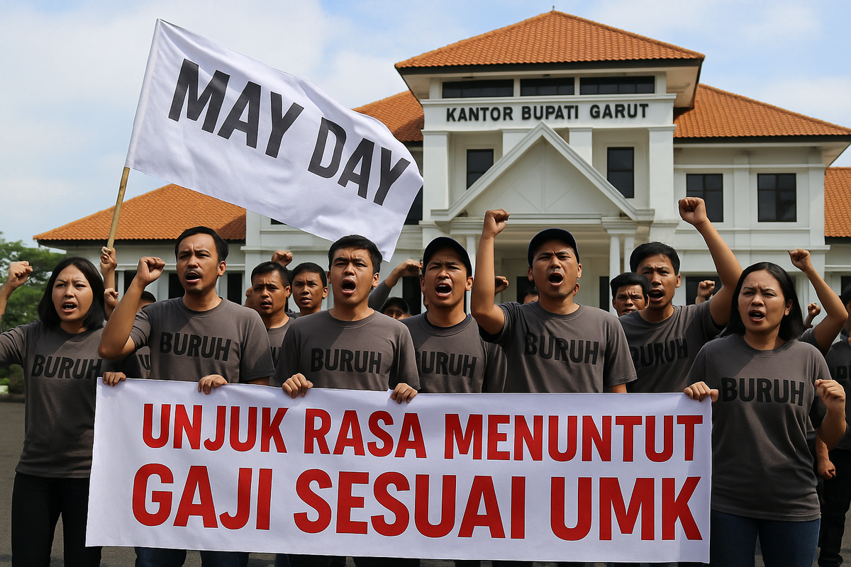 Masih Ada Buruh di Garut yang Belum Digaji UMK, Begini Curhatannya ...