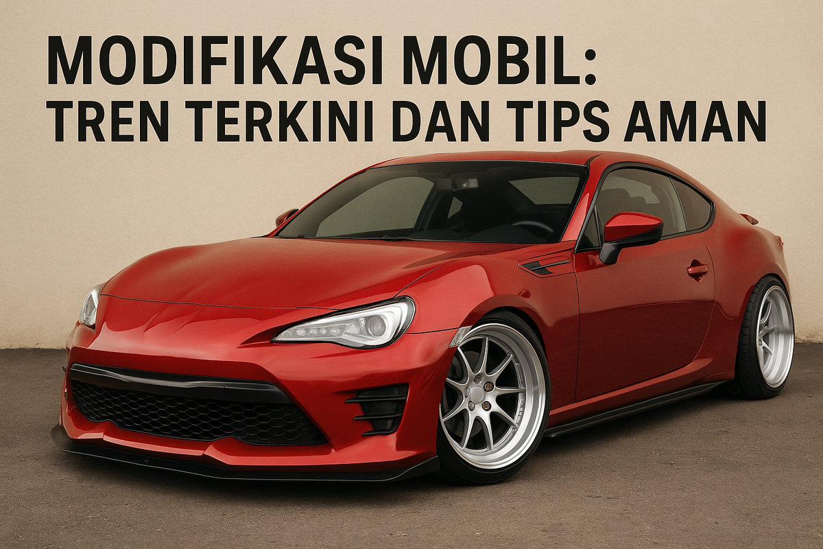 Modifikasi Mobil: Tren Terkini dan Tips Aman – Radar Garut
