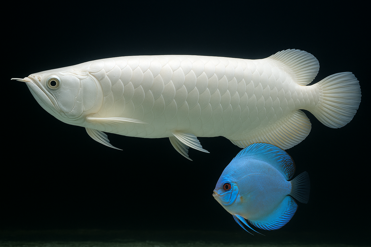 Arwana Platinum dan Discus Blue Diamond: Duo Raja Akuarium 2025 – Radar ...