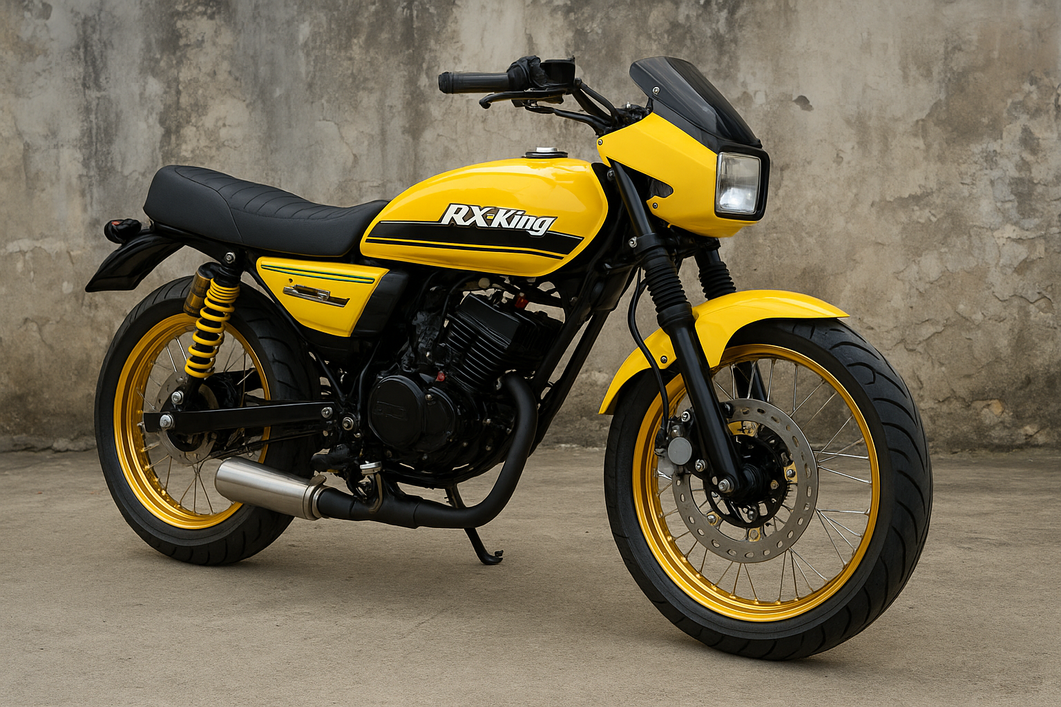 Modifikasi Yamaha RX King Gaya Road Race, Bikin Tampilan Makin Galak ...