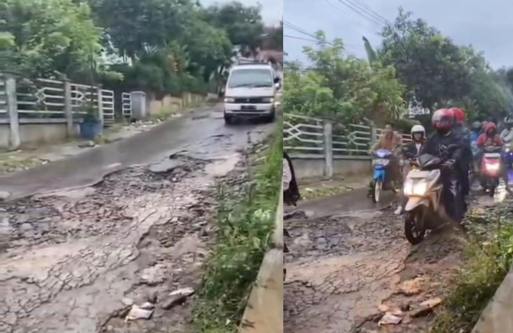 Warga Keluhkan Jalan Rusak di Ciloa Limbangan, PUPR Garut Targetkan ...