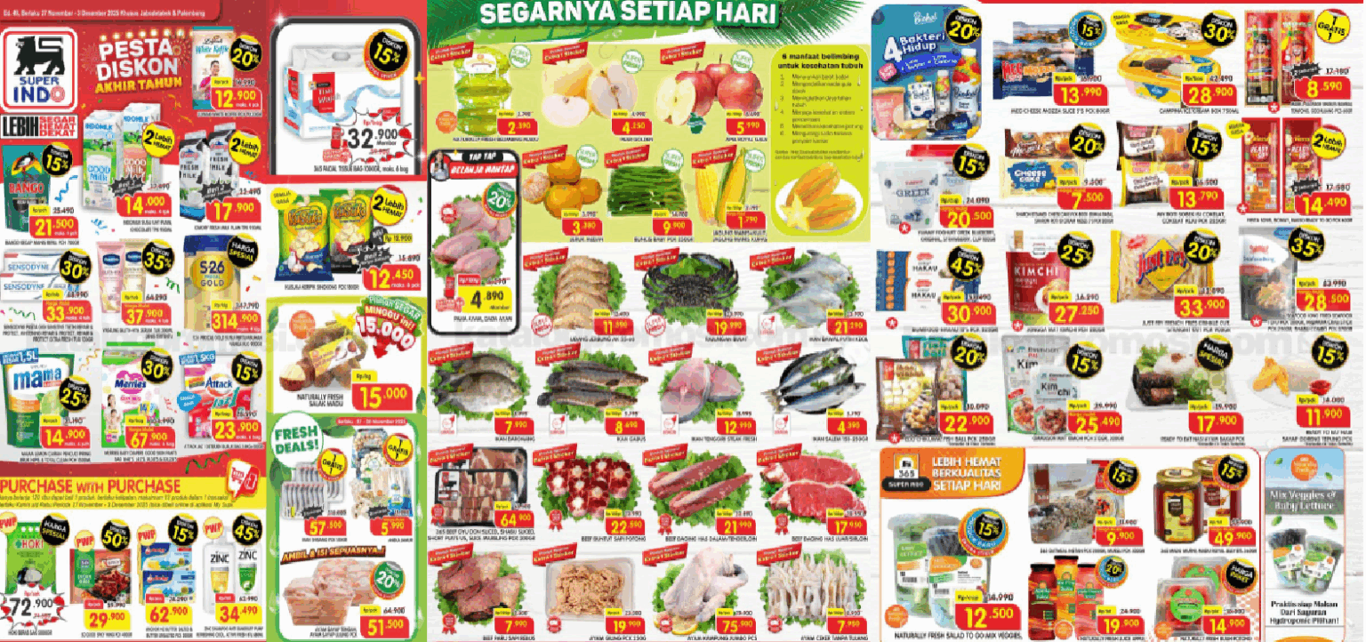 Promo Superindo Desember 2025: Diskon Besar Akhir Tahun Untuk Produk ...