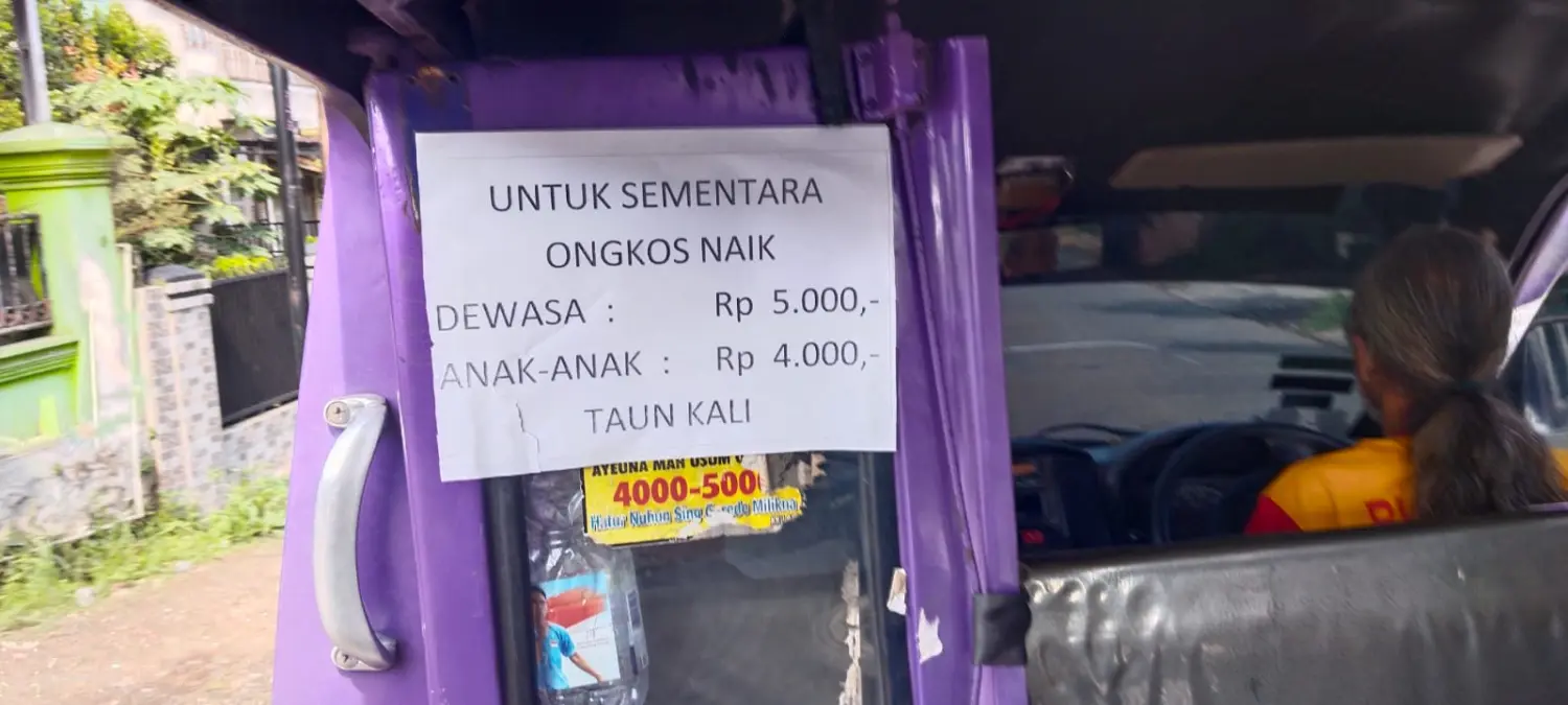 Ongkos Angkot Naik, Ketua DPC Organda Garut Bantah Adanya Kenaikan ...